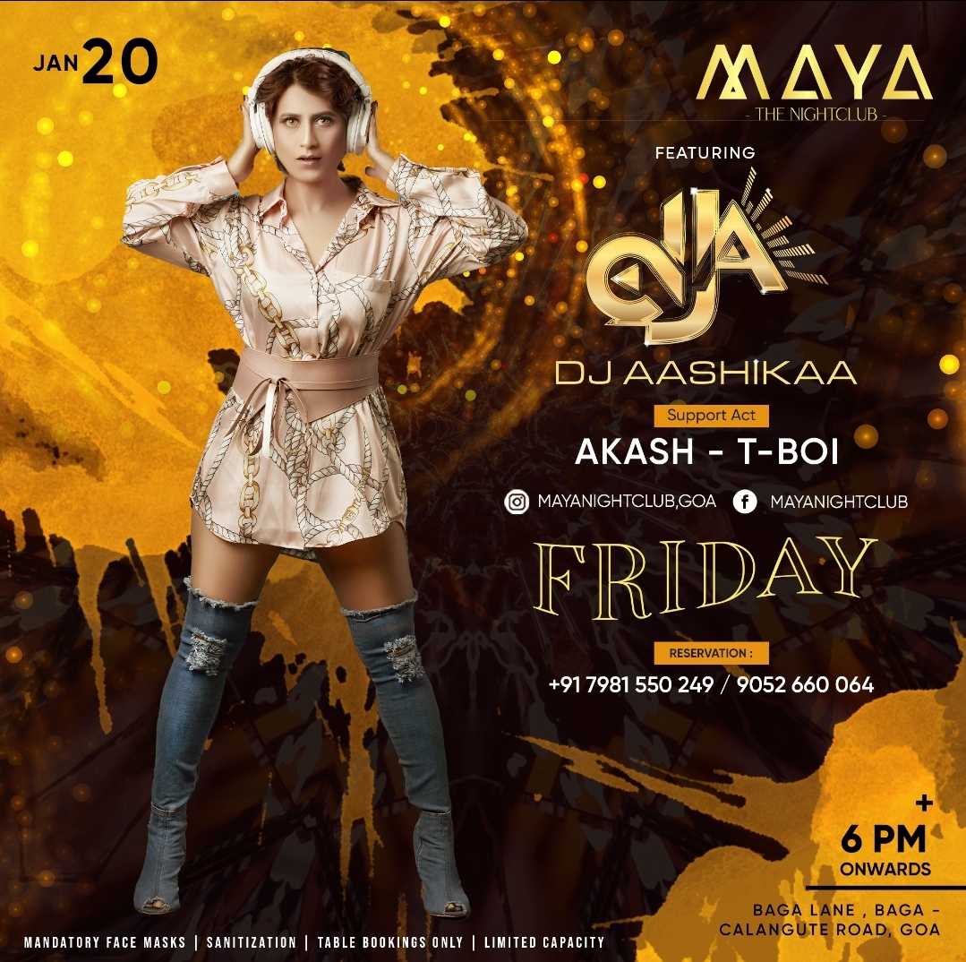 Friday Nights Techno - ft. DJ Aashikaa by Maya, Techno Event Tickets ...