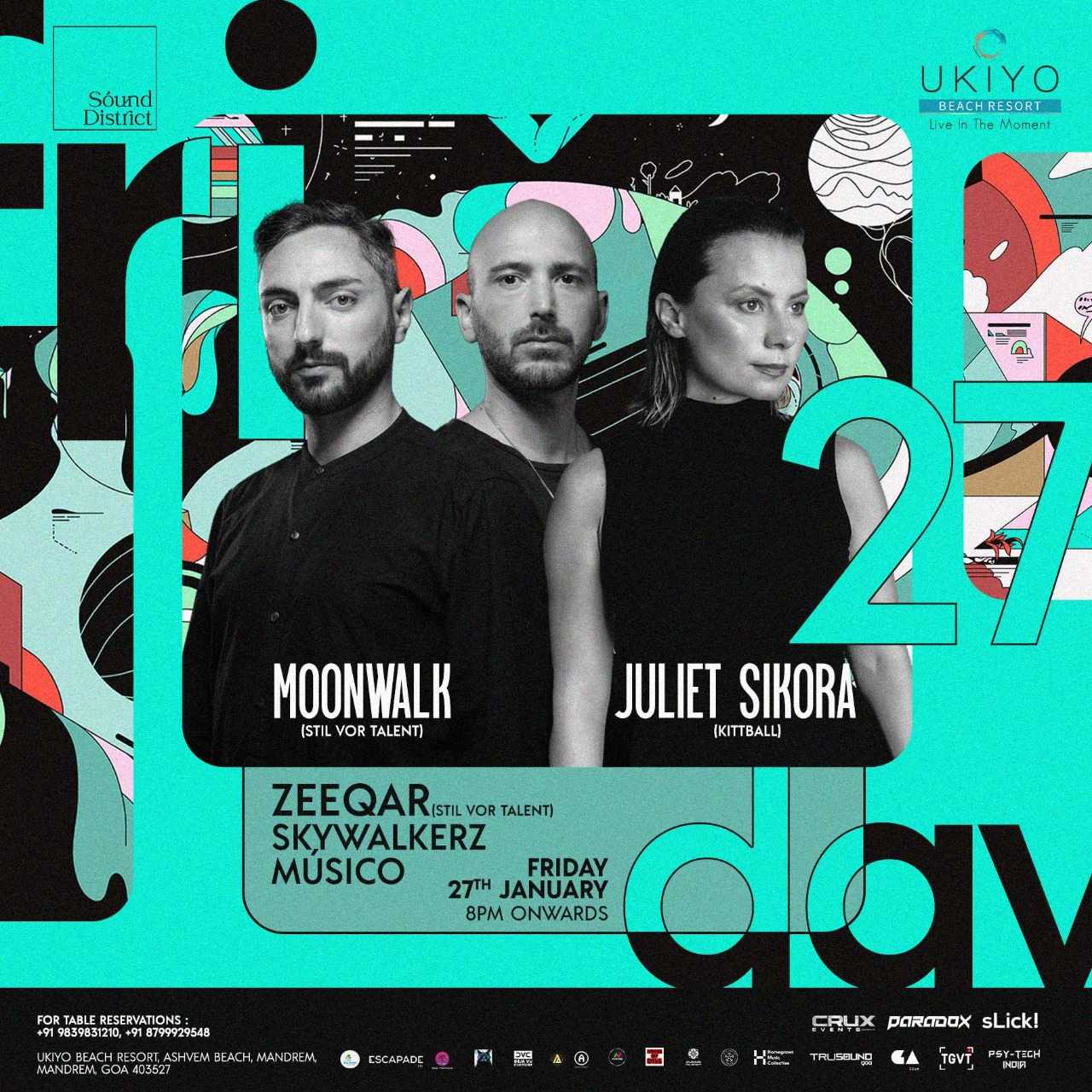 Moonwalk and Juliet Sikora at Ukiyo Beach Resort by Ukiyo Resorts ...