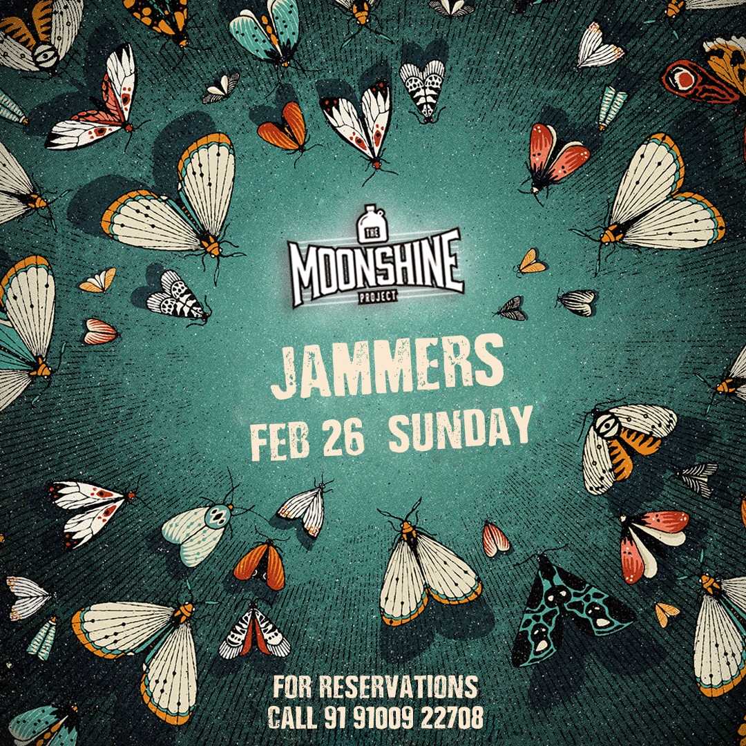 Jammers at Moonshine by The Moonshine Project, Live Band Event Tickets ...