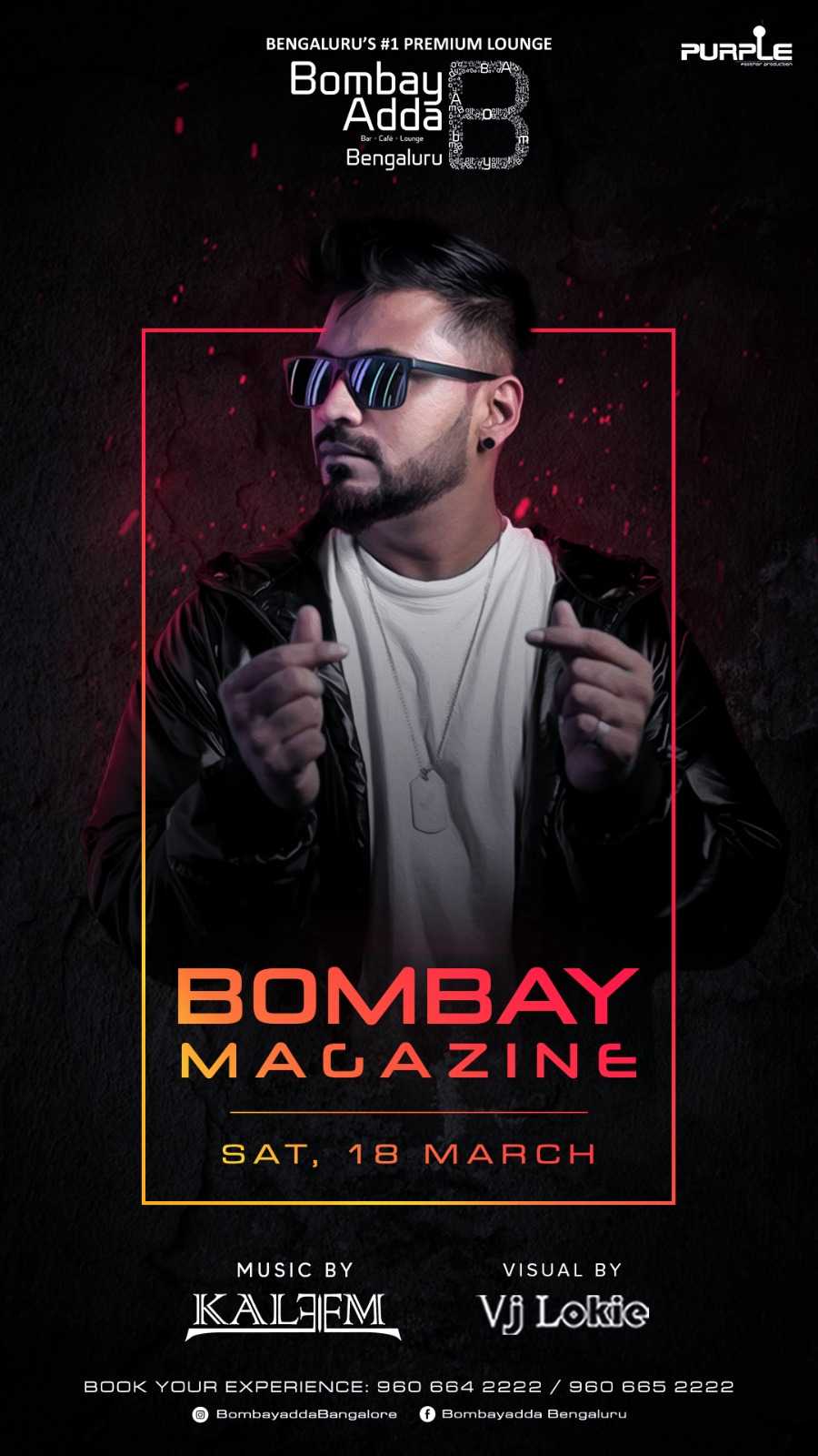 Bombay Magazine by Bombay Adda, Bollywood Night Event Tickets Bengaluru ...