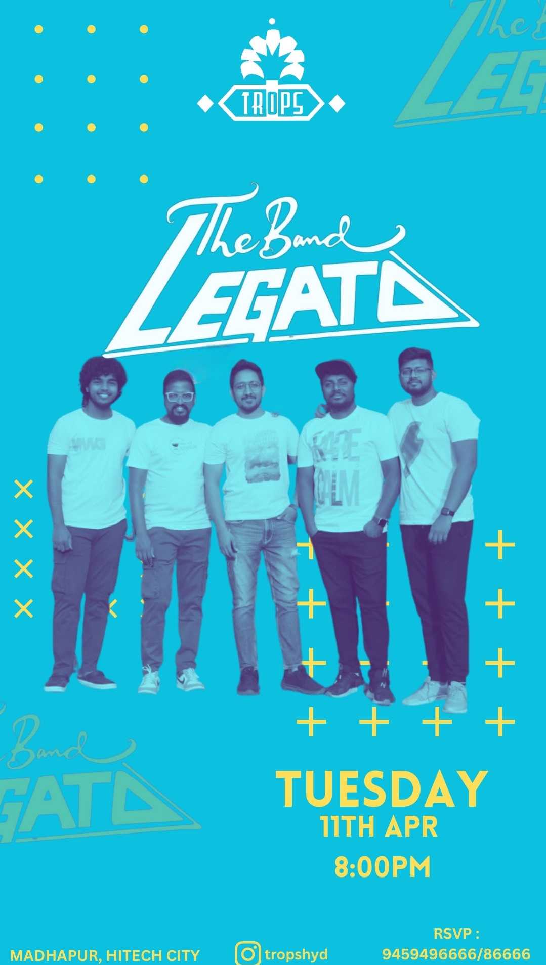 Tuesday Night - Ft The Band Legato by Trops Kitchen and Tavern, Live ...