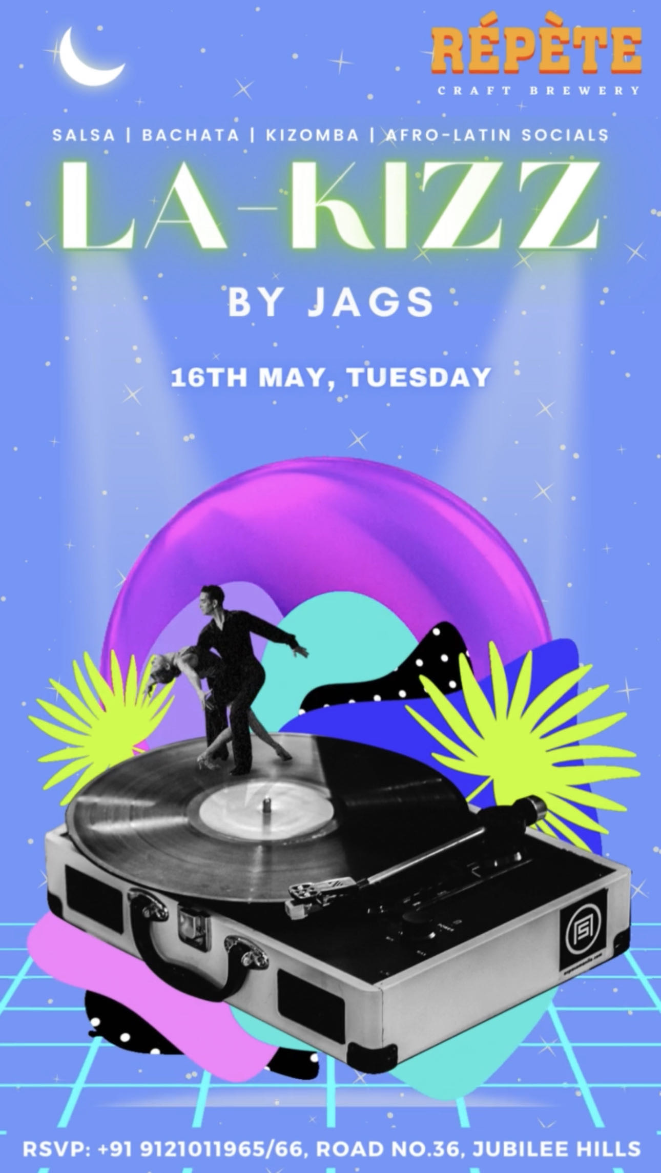La - Kizz By Jags by Repete Brewery & Kitchen, Afro House Event Tickets ...