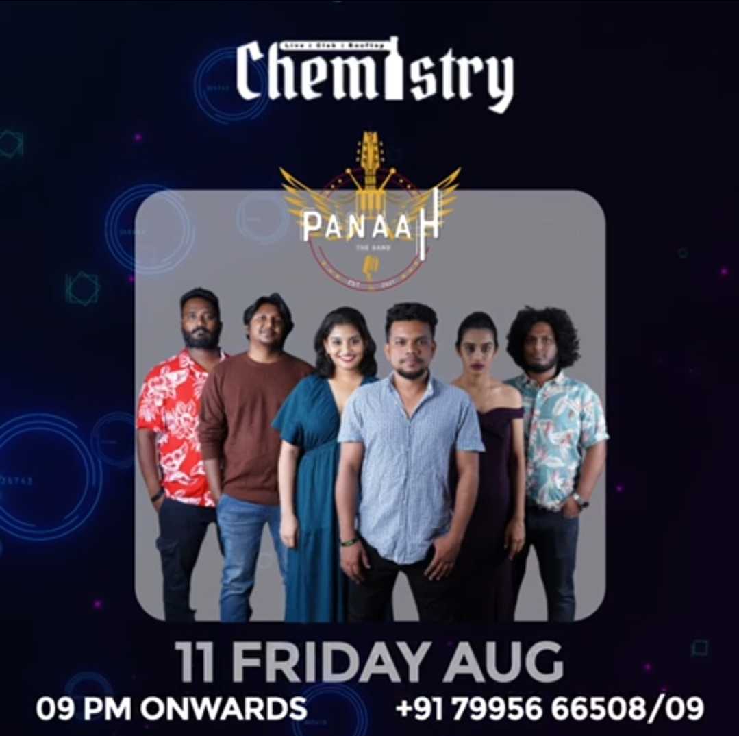 Friday Night Live Band by Chemistry, Live Band Event Tickets Hyderabad ...