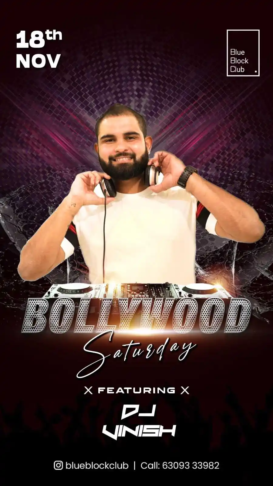 Bollywood Saturday by Blue Block Club, Bollywood Night Event Tickets ...