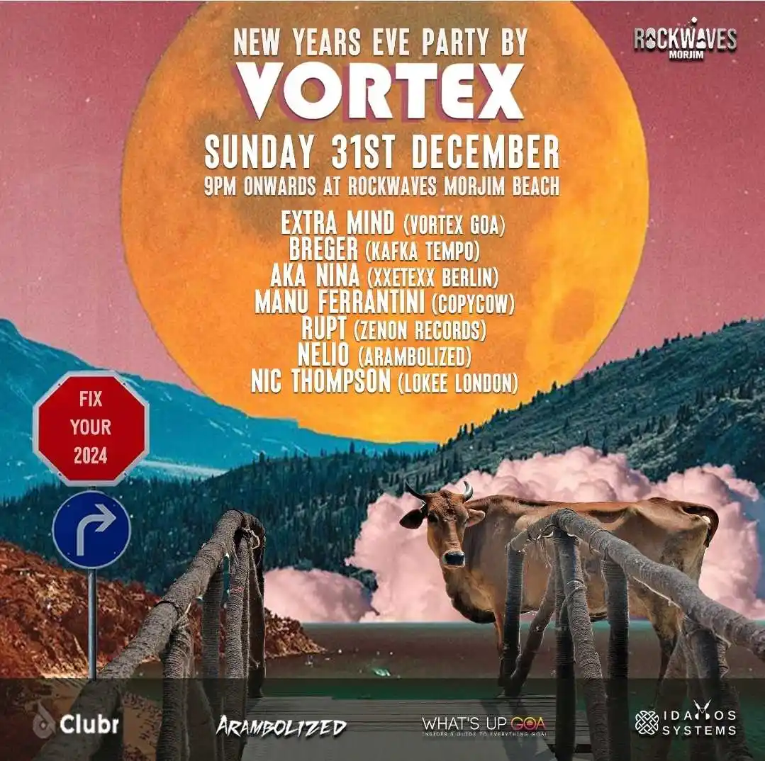 VORTEX by Vortex Goa, Techno Event Tickets Goa - Clubr