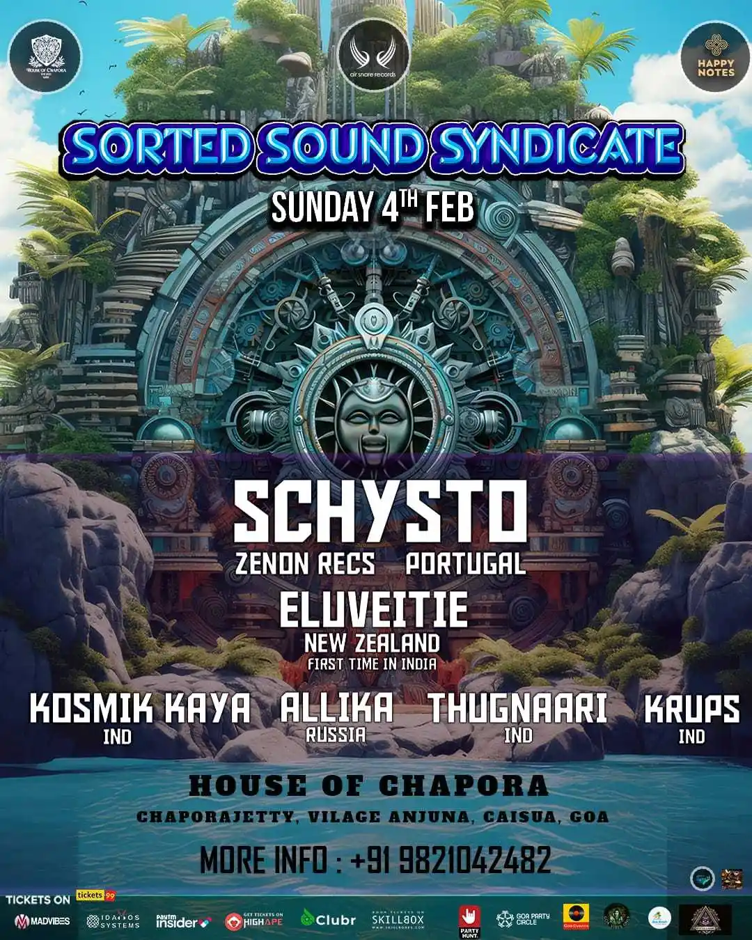 Sorted Sound Syndicate by Happy Notes Events, Techno Event Tickets ...